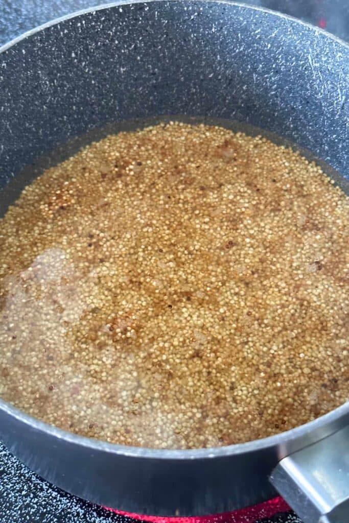 Lemon Quinoa Recipe with Toasted Quinoa - Alternative Dish