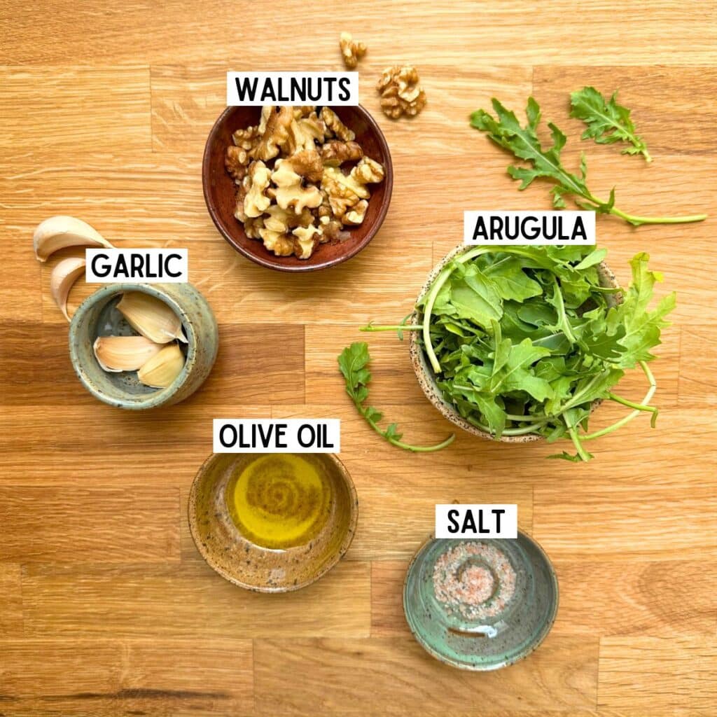 Vegan Arugula Pesto - Alternative Dish